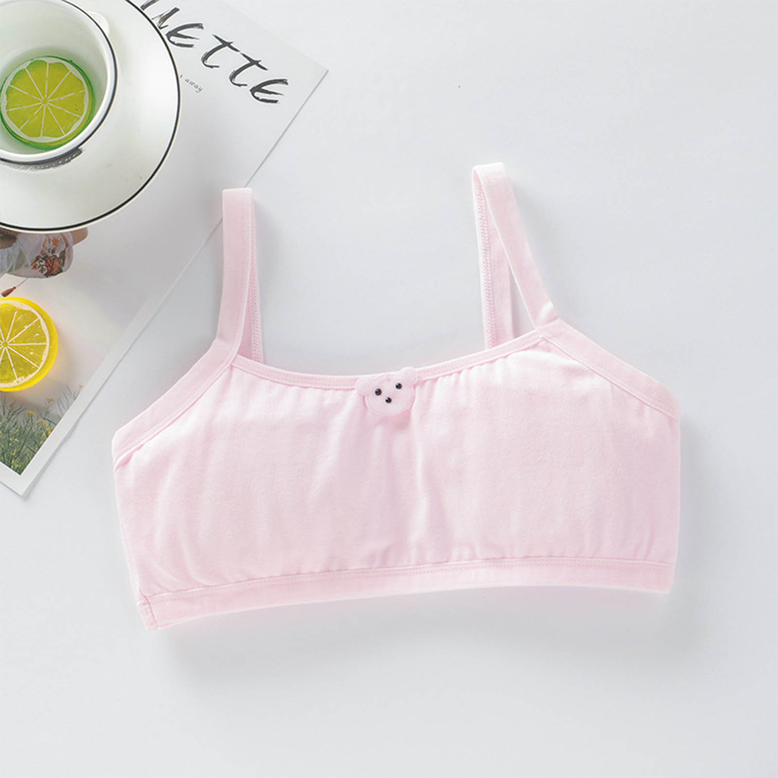 ATOGUTA Girls Bra Size 13-18 Crop Cami Training Bras for Girls Seamless ...