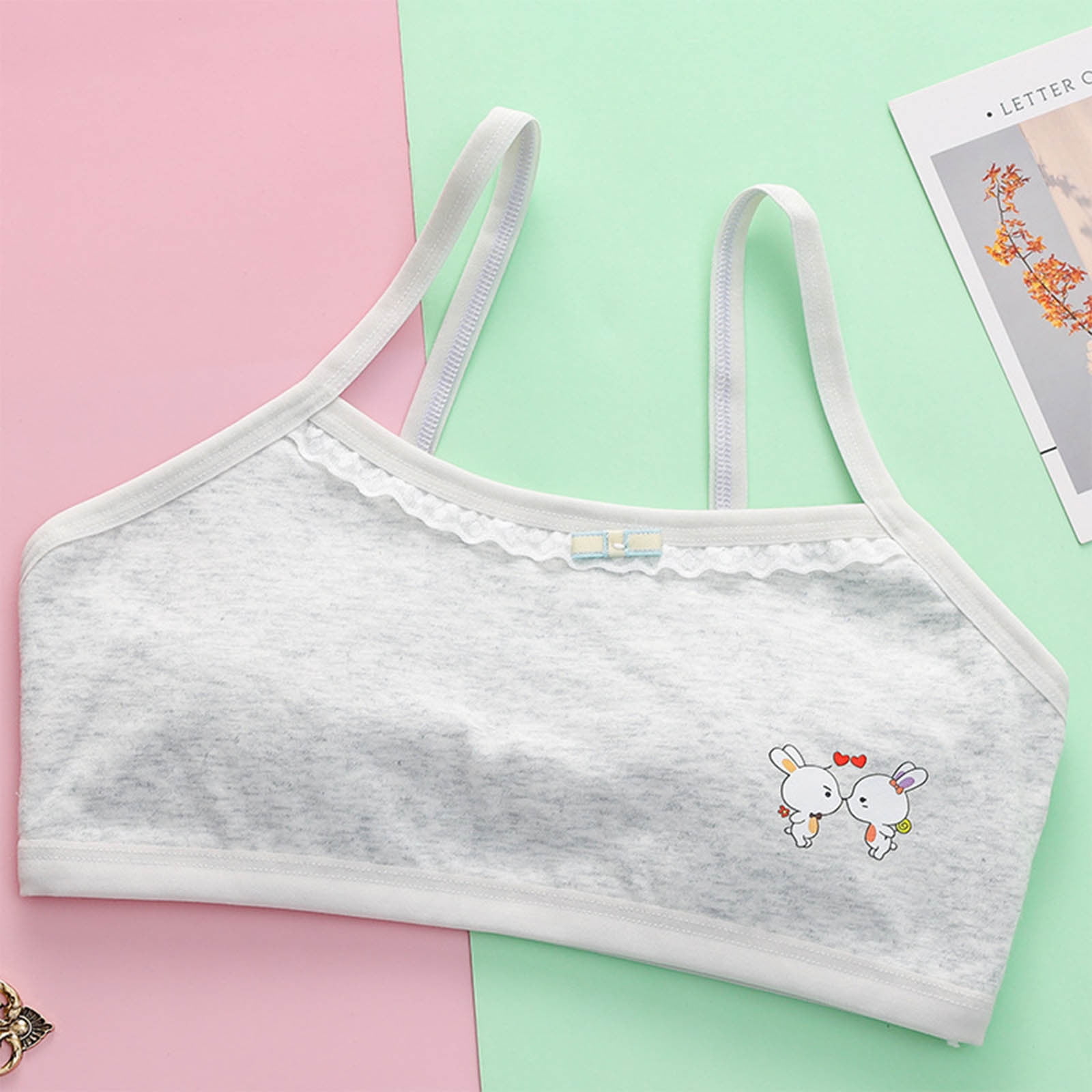 ATOGUTA Girls Bra Size 9-13 Crop Cami Training Bras for Girls Seamless ...