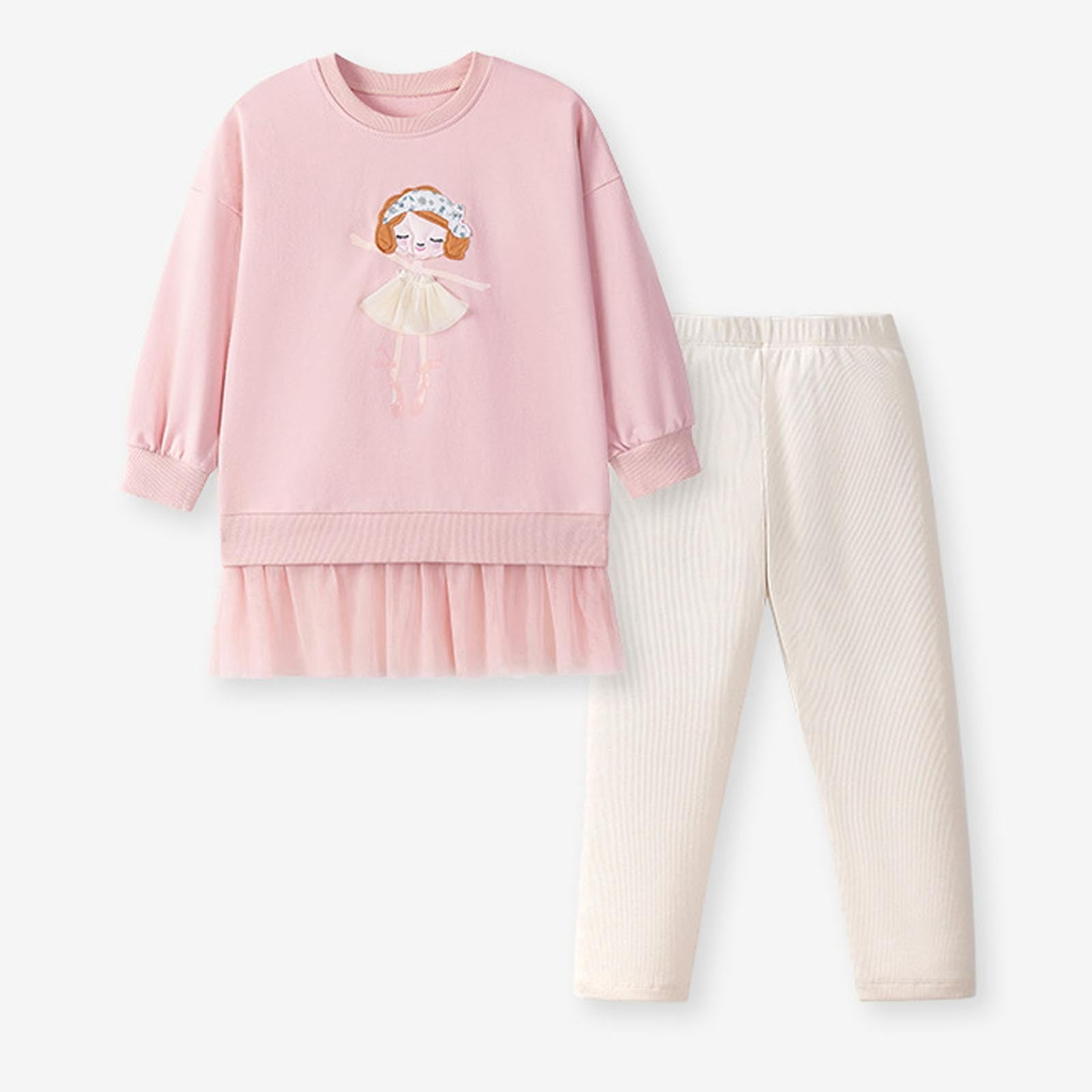 ATOGUTA Girls Clothes Toddler Outfits Little Kids Shirts and Leggings ...