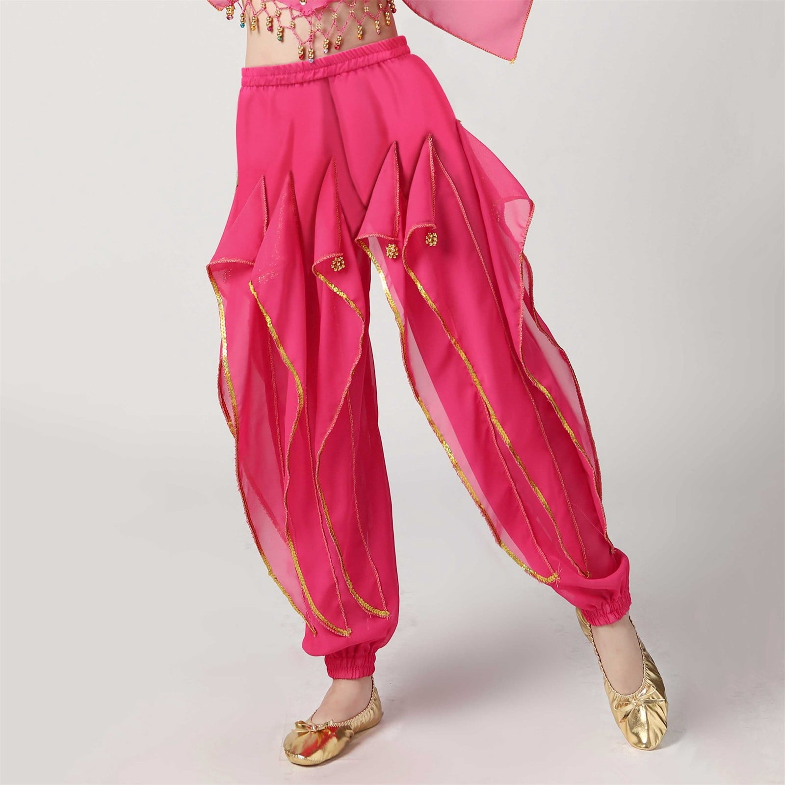 ATOGUTA Girls Dance Pants Jogger Pants Elastic Waistband Trousers Dance ...