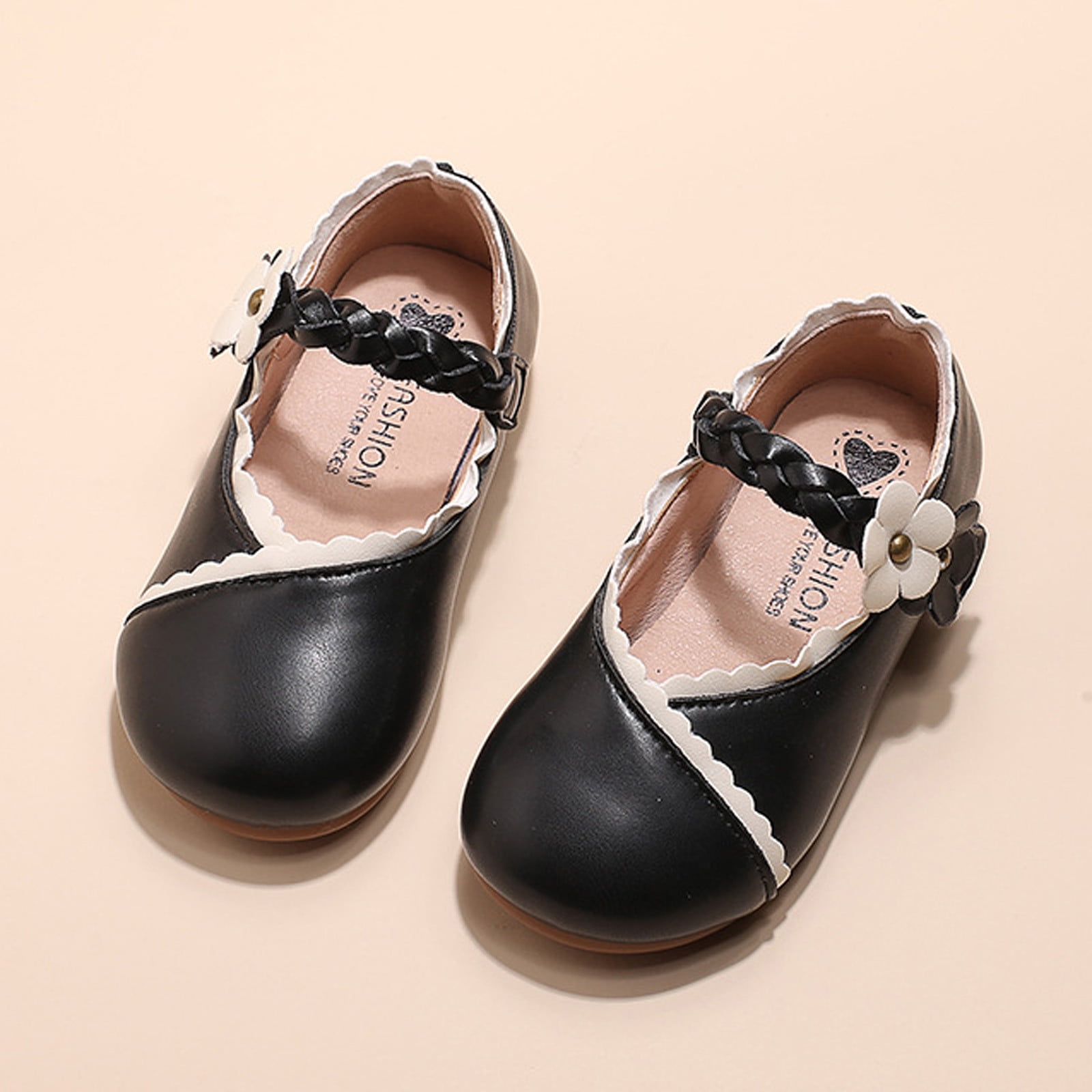 ATOGUTA Girls Dance Shoes Princess Mary Jane Ballet Walking Shoes for ...