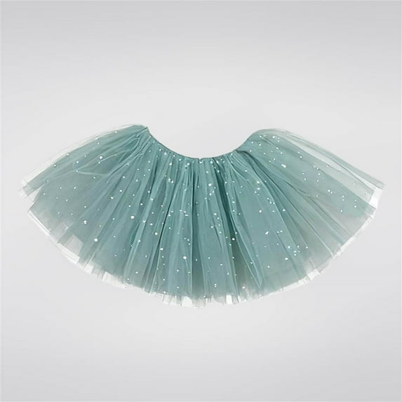 ATOGUTA Girls Dance Skirts with Elastic Waist Layered Tulle Ballet ...