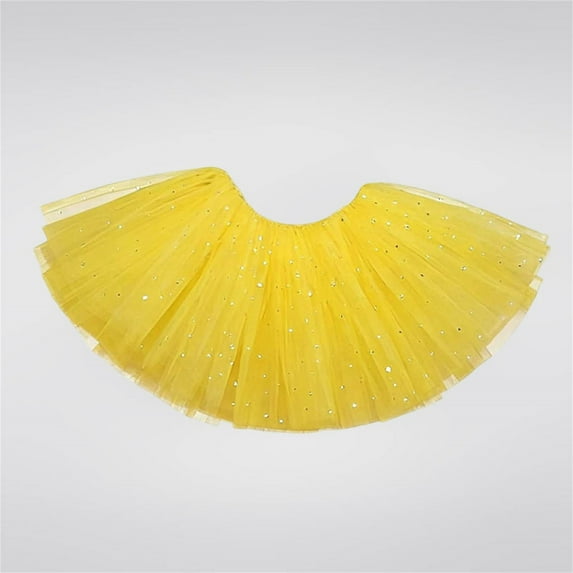 ATOGUTA Girls Dance Skirts with Elastic Waist Layered Tulle Ballet ...
