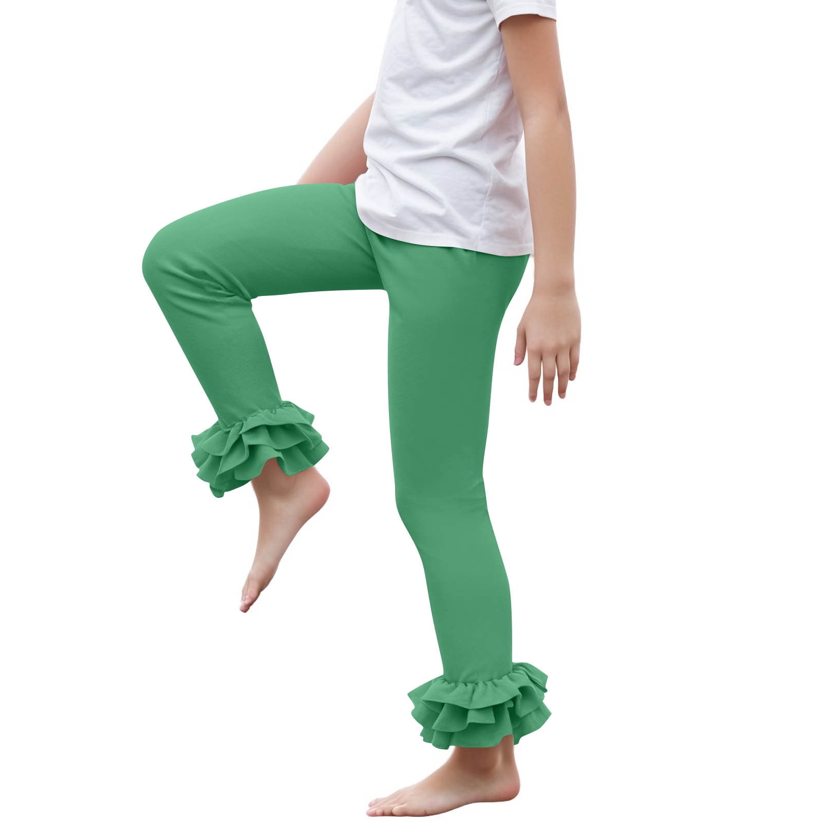 ATOGUTA Girls Flared Pants Size 3T-12 High Waist Cute Preppy Clothes ...