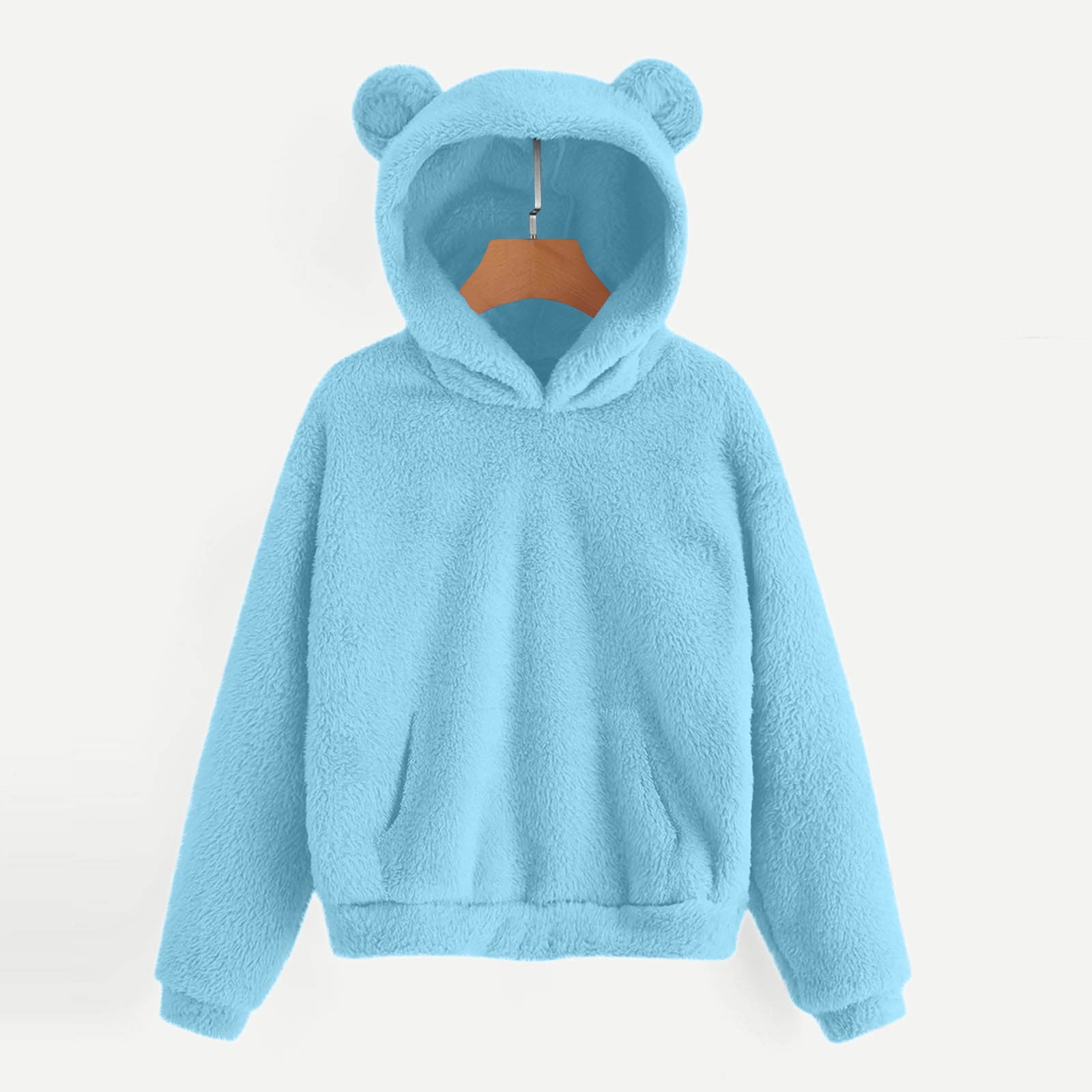 ATOGUTA Girls Fleece Hoodie Size 4T-15 Thick Fleece Sweatshirt with ...
