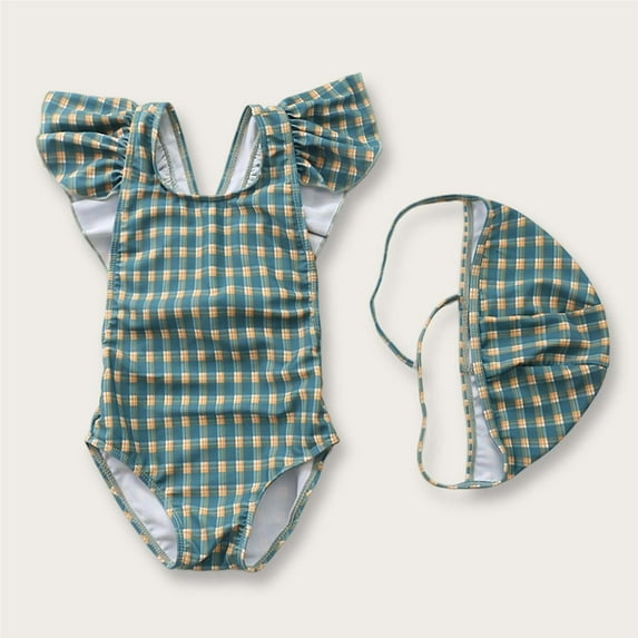 ATOGUTA Girls Kid Swimsuits Kids Bathing Suit One Piece Swimwear With ...