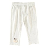 ATOGUTA Girls Leggings Summer Loose Straight Leg Pants Elastic Waist ...