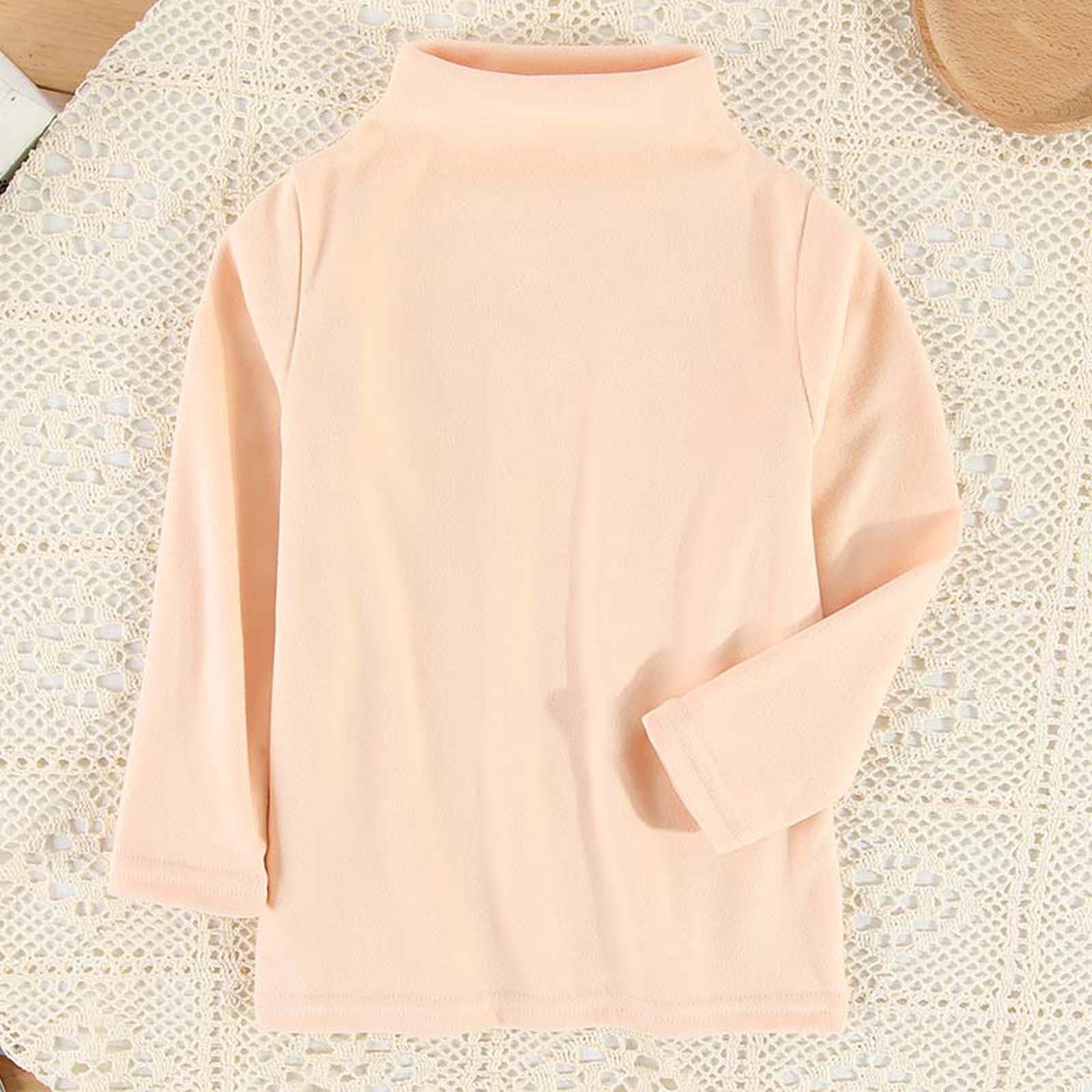 ATOGUTA Girls Long Sleeve Tops Size 2T-7 Kids Boys Crewneck School Base ...