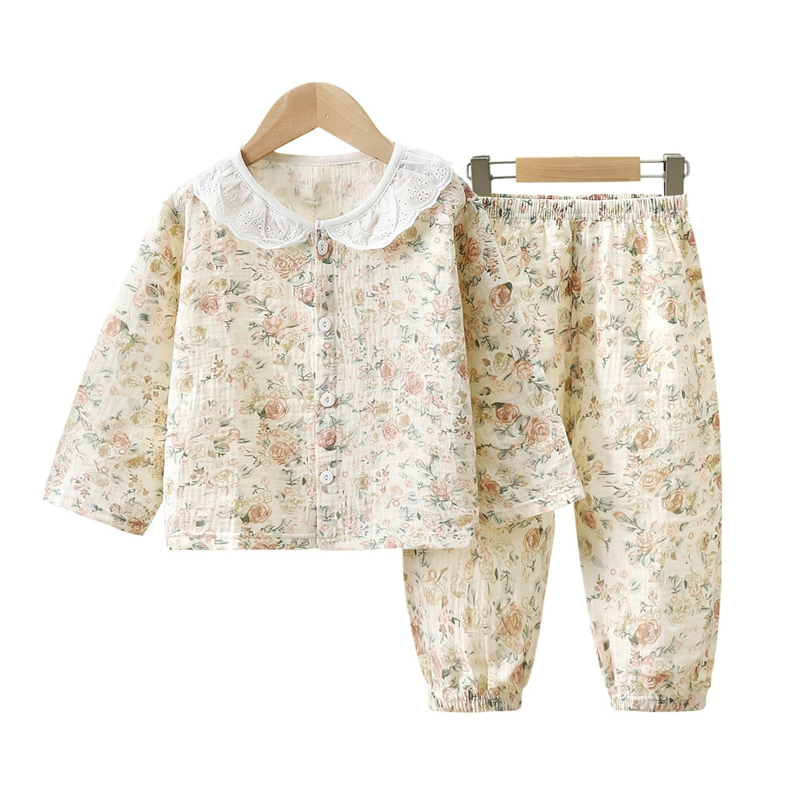 ATOGUTA Girls Pj Sets Two Pieces Pjs Set Cute Sleepwear Loungewear for ...