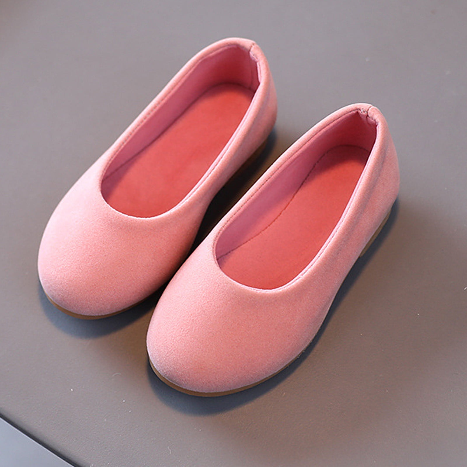 ATOGUTA Girls Princess Shoes Princess Casual Soft Sole Flats Shoes ...