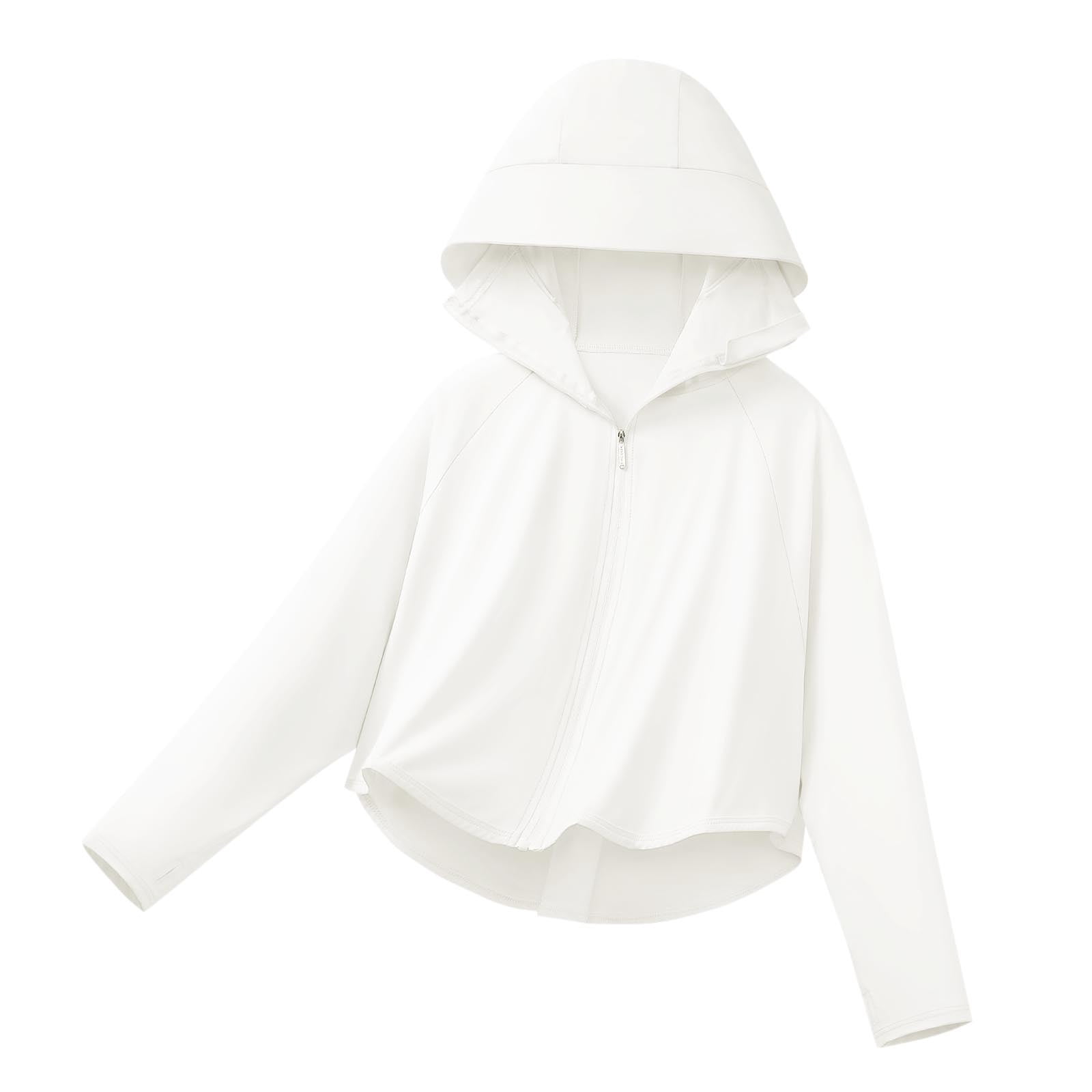 ATOGUTA Girls Sun Jacket Lightweight Sun-UV-Protection Hoodie Kids ...