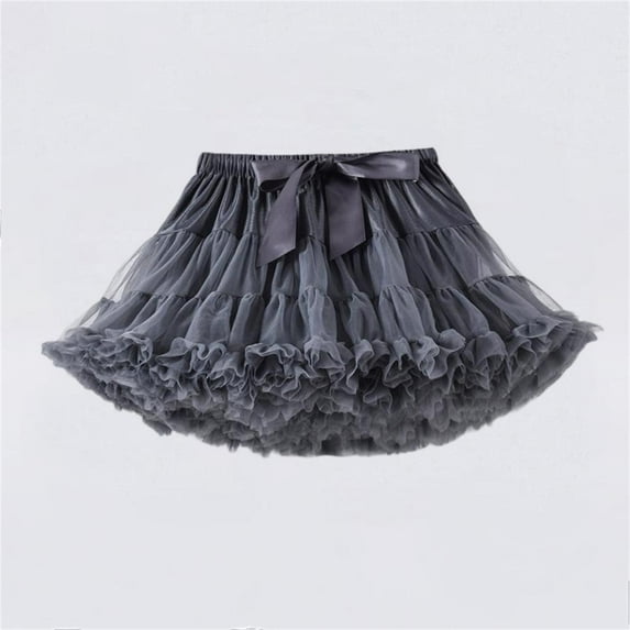 ATOGUTA Girls Tutu Skirt Layered Tulle Princess Dresses for Girls ...
