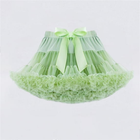 ATOGUTA Girls Tutu Skirt Layered Tulle Princess Dresses for Girls ...