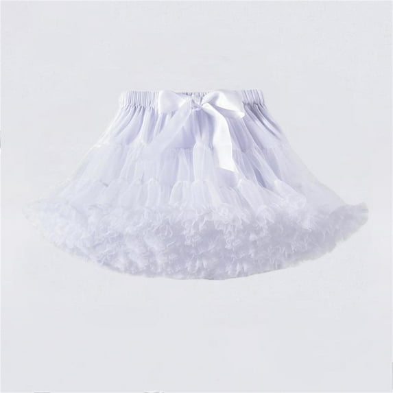 ATOGUTA Girls Tutu Skirt Layered Tulle Princess Dresses for Girls ...