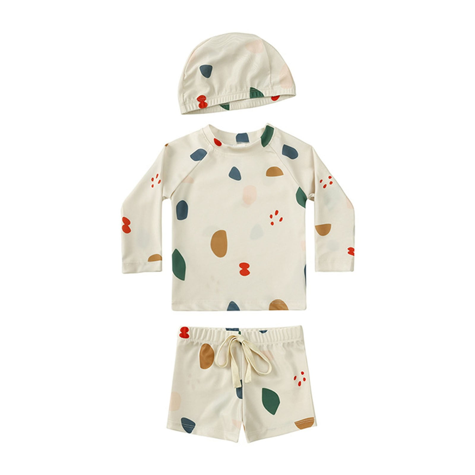 ATOGUTA Kids Bathing Suits Size 6M-8 Years Trunk Rashguard Set and Sun ...