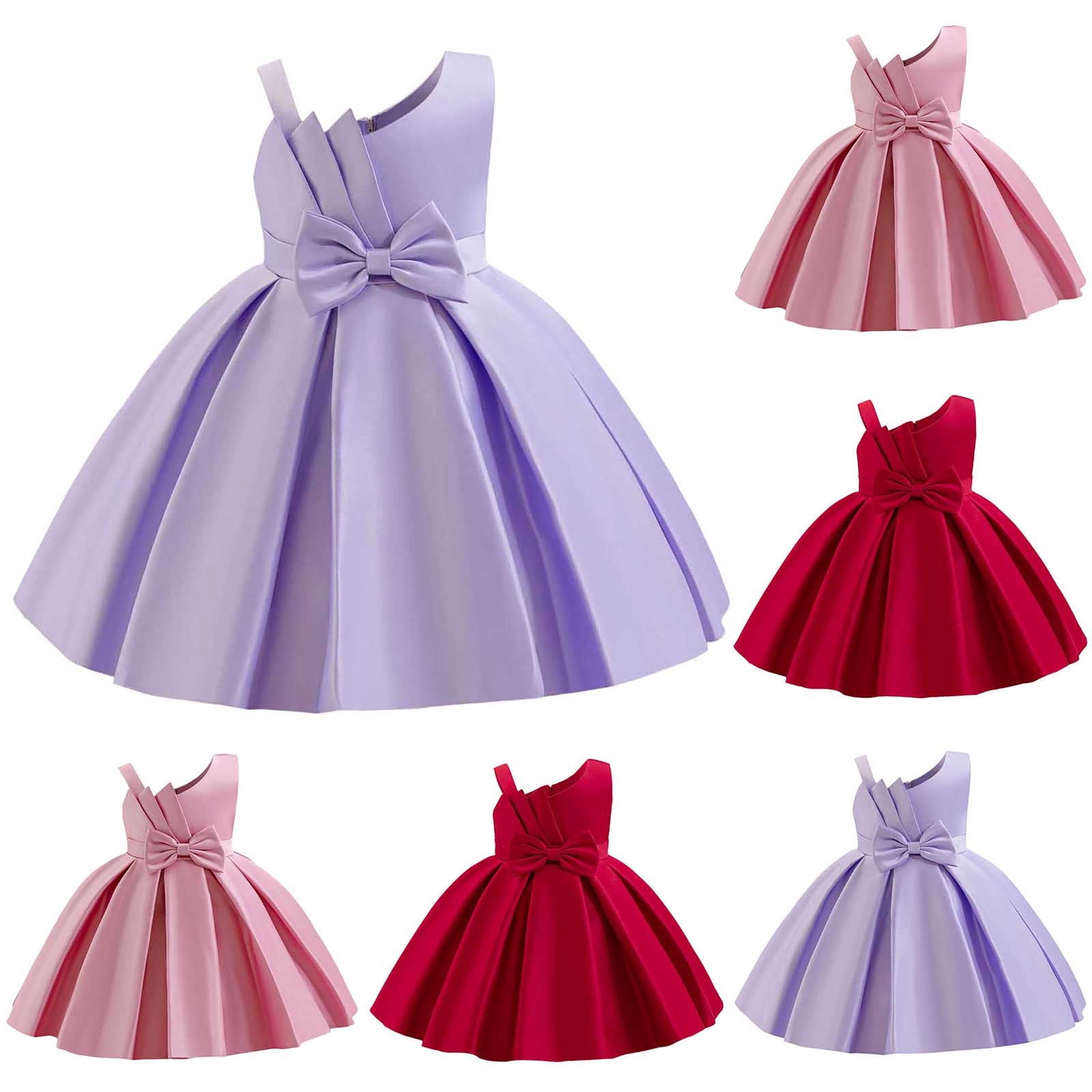 ATOGUTA Kids Prom Dresses Bridesmaid Summer Wedding Pageant Dresses ...