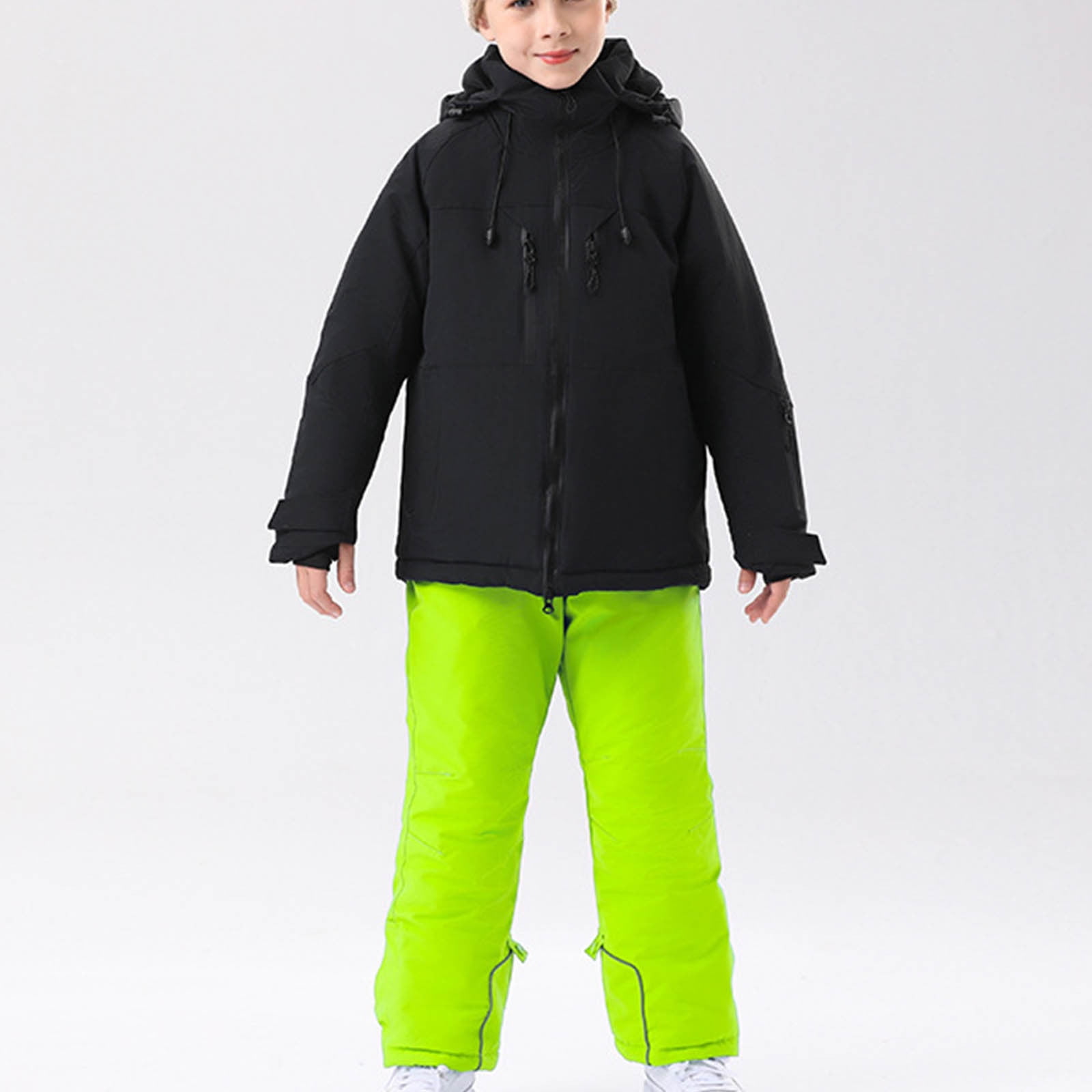 ATOGUTA Kids Ski Jacket & Pants Set Size 4T-15 Two Piece Waterproof ...