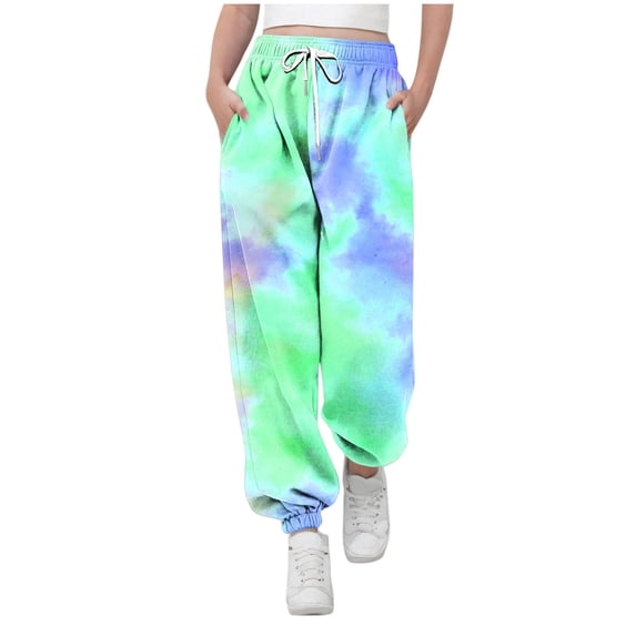 ATOGUTA Kids Sweatpants Size 3T-14 Kids Tie Dye Drawstring Joggers ...