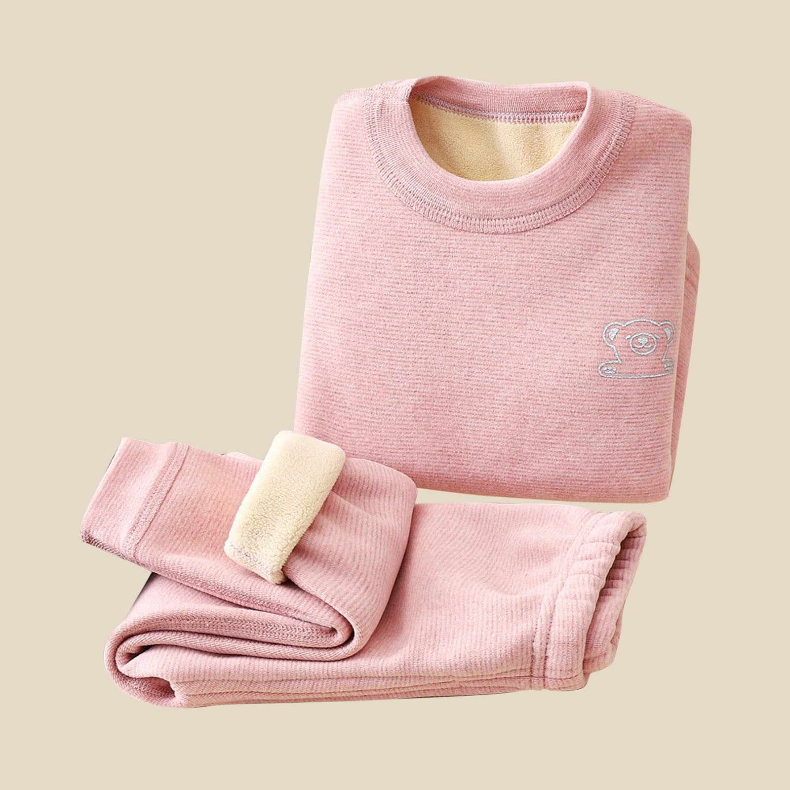 ATOGUTA Kids Thermal Underwear Set Ultra Soft Fleece Lined Kids ...