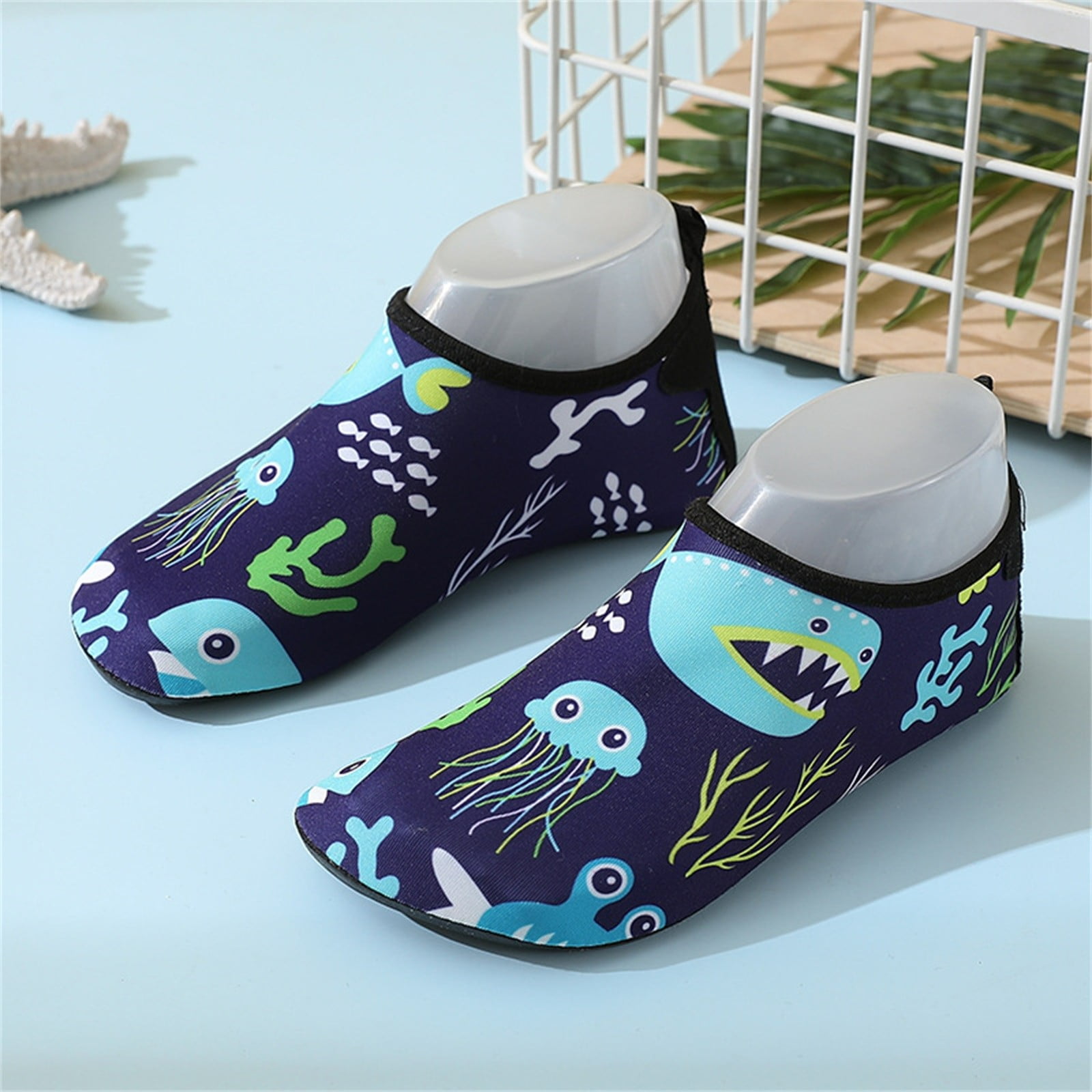 ATOGUTA Kids Water Shoes Boys Girls Barefoot Quick Dry Non-Slip Aqua ...