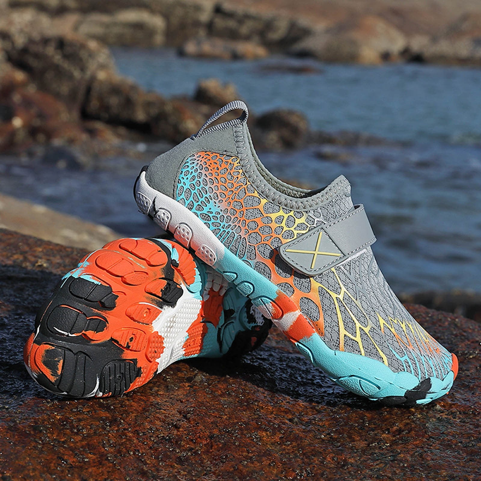 ATOGUTA Kids Water Shoes for Girls Boys Kids Swimming Shoes Kids Beach ...