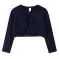 ATOGUTA Lightweight Cardigans for Girls Long Sleeve Knitted Bolero ...