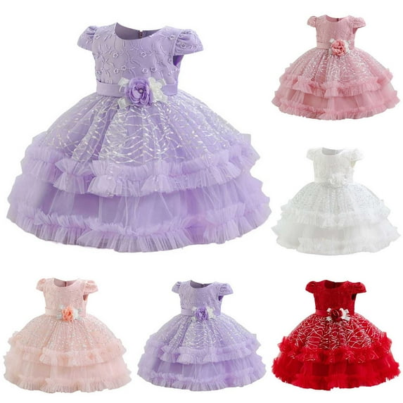ATOGUTA School Dress Uniform for Girls Bridesmaid Summer Wedding ...