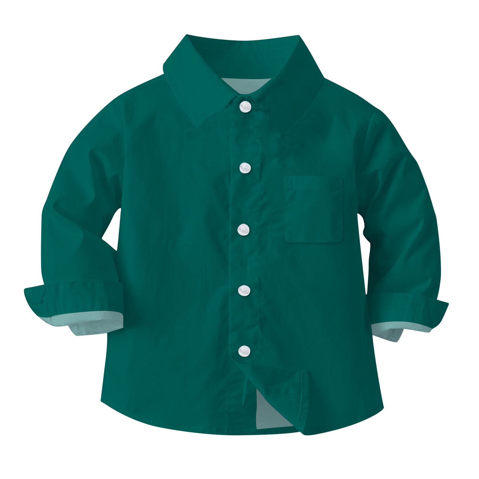 ATOGUTA Shirts for Boys Button-Down Long Sleeve Shirt Back to School ...