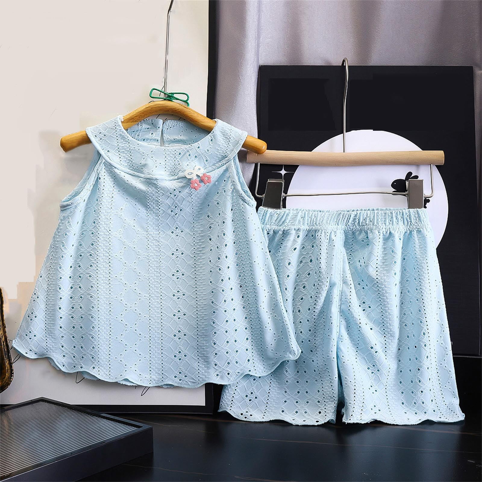 ATOGUTA Size 0-10 Years Girls 2 Piece Summer Outfits Tank Top and ...
