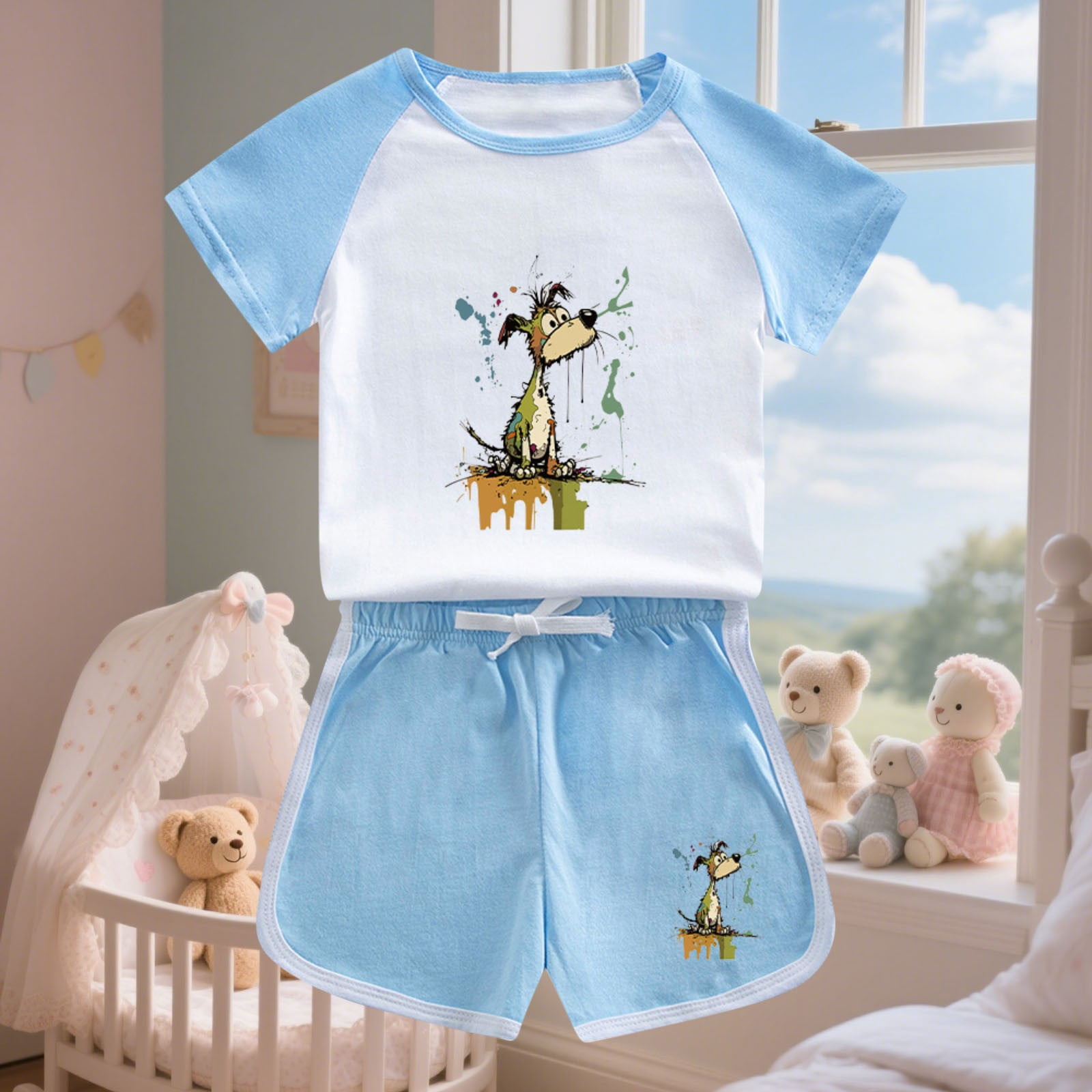 ATOGUTA Size 1-12 Years Boys Short Sleeve Clothes Outfit Kids 2 Pieces ...