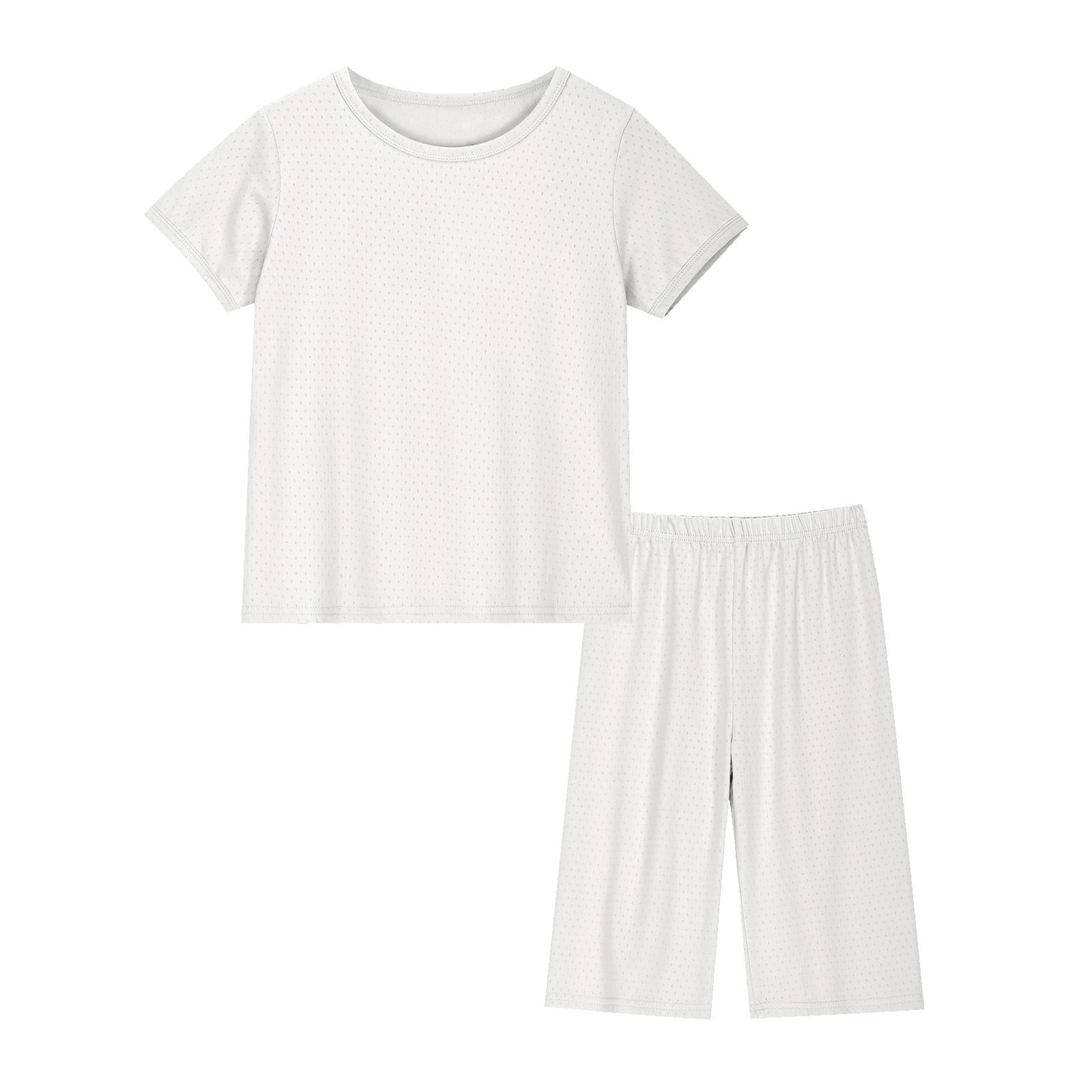 ATOGUTA Size 1-8 Years Girls Two Piece Sets Kids Short Sleeve T-Shirts ...