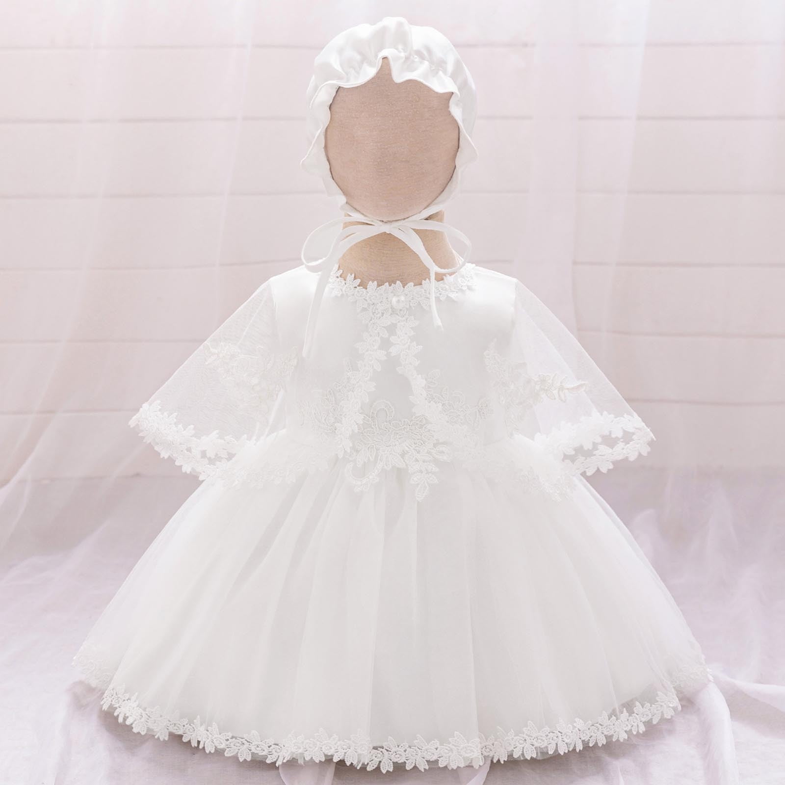 ATOGUTA Size 3M-2T Baby Dress Tulle Dress A Line Wedding Pageant ...