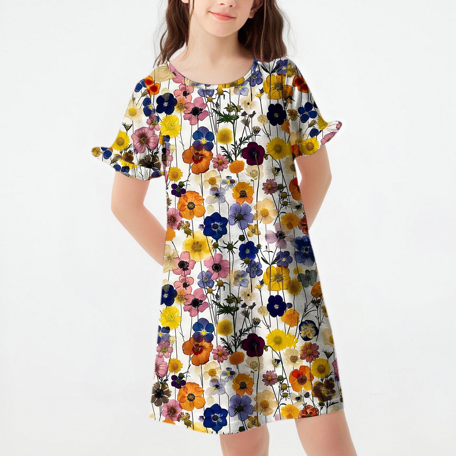 ATOGUTA Size 3T-12 Girls Pajamas Clothes Kids Pajamas Princess ...