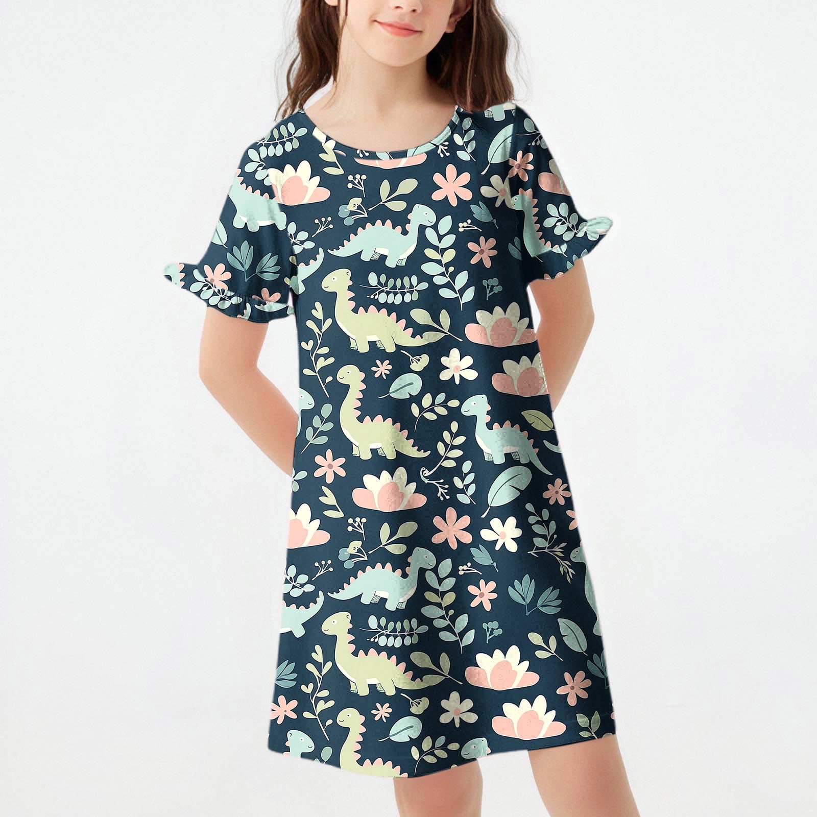 ATOGUTA Size 3T-12 Girls Pajamas Clothes Sleepwear Cute Princess ...