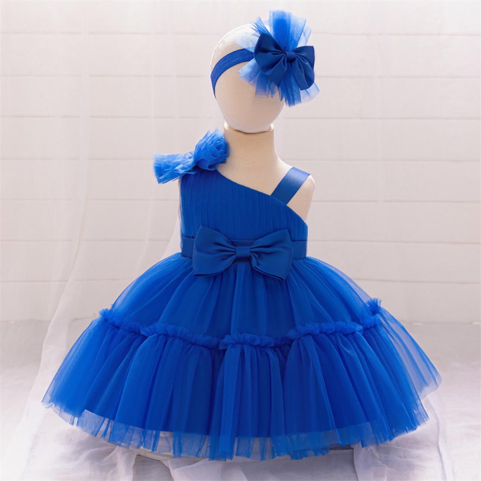 ATOGUTA Size 6M-3T Baby Girl Dress Tulle Dress A Line Wedding Pageant ...