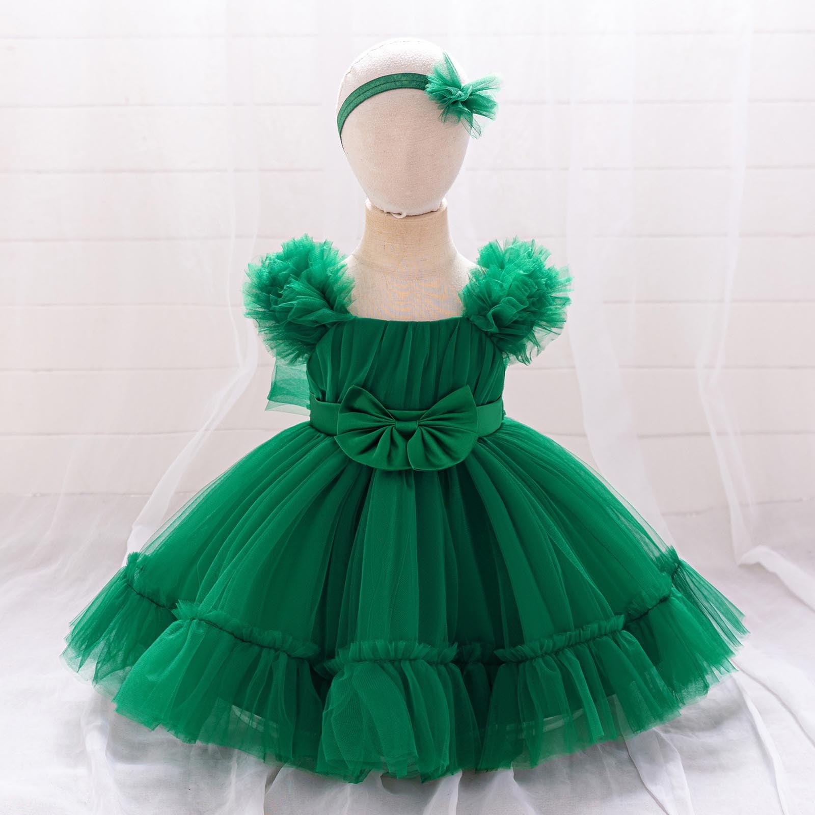 ATOGUTA Size 6M-3T Dance Dresses for Girls Kids Tulle Wedding Guest ...