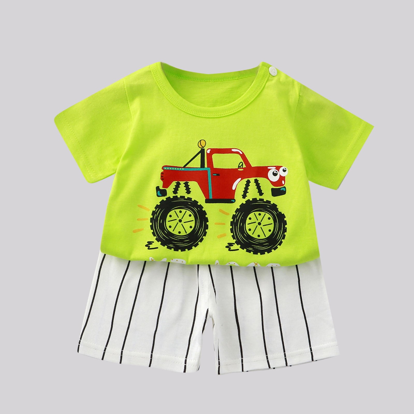 ATOGUTA Size 6M-6 Years Pajamas Outfits Set for Teen Boy Summer Short ...