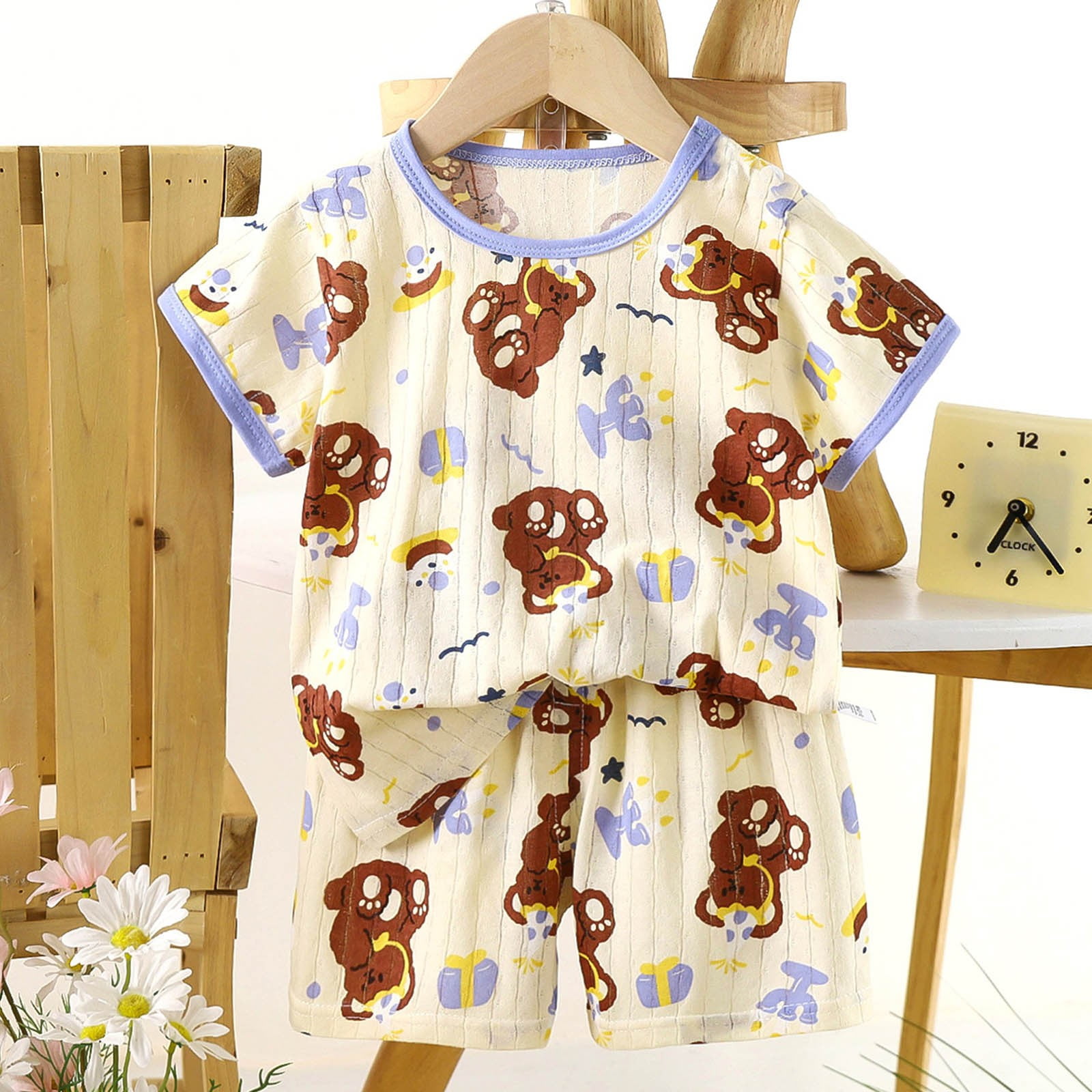 ATOGUTA Size 6M-9 Years Boys Summer Clothes Kids 2 Pieces Summer Short ...