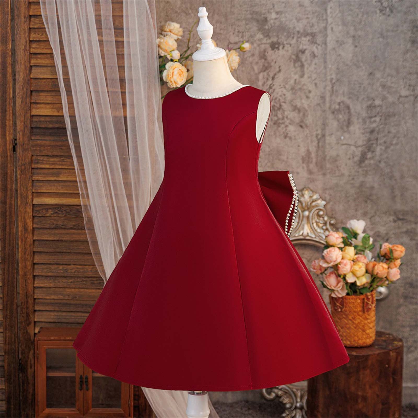 ATOGUTA Summer Dresses for Girls Bridesmaid Summer Wedding Pageant ...