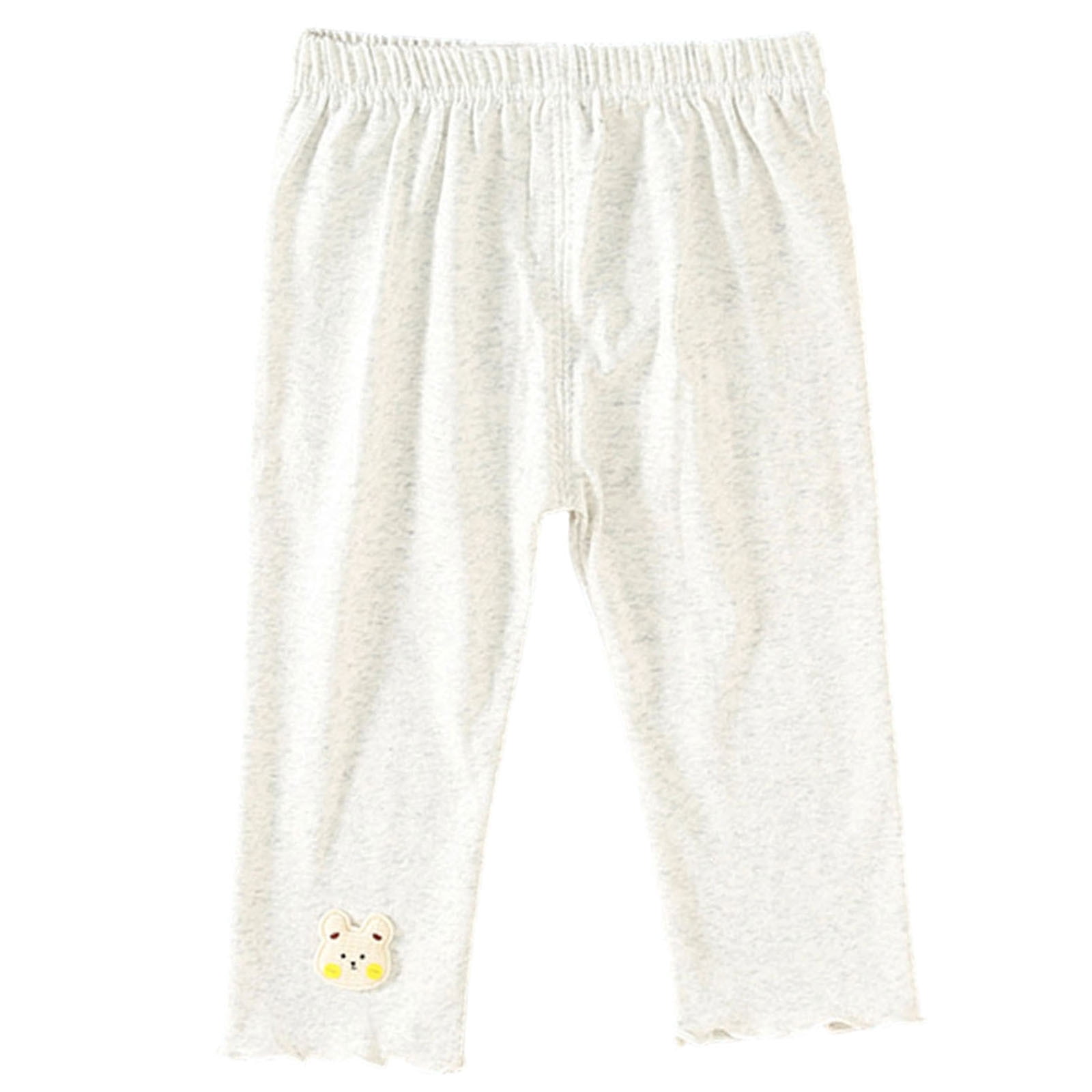 ATOGUTA Summer Leggings Girls Summer Loose Straight Leg Pants Elastic ...