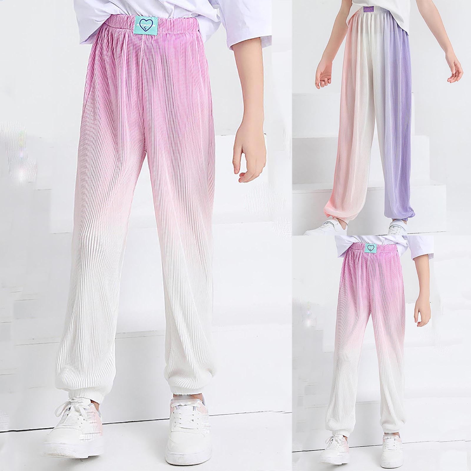 ATOGUTA Sweatpants for Teen Girls Size 2T-12 Baggy Cozy Loose Pants ...