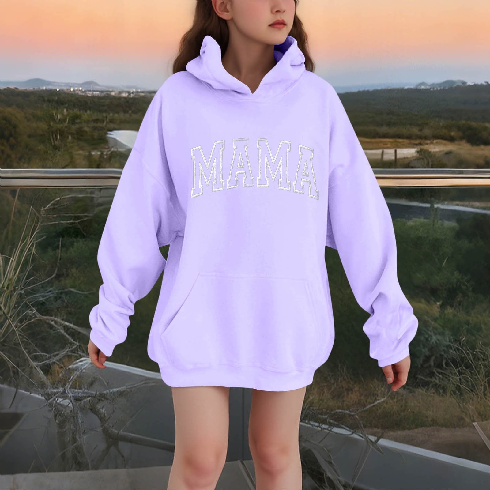 ATOGUTA Sweatshirt For Girls Long Sleeve Pullover Top Hoodie Kids Fall ...