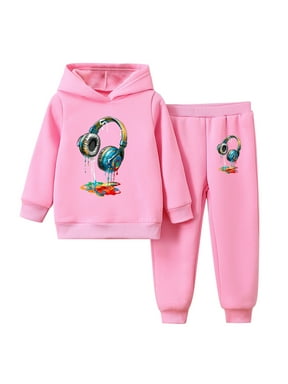 Disney Girls Lilo & Stitch Clothing Set - Stitch Sweatshirt Hoodie and ...