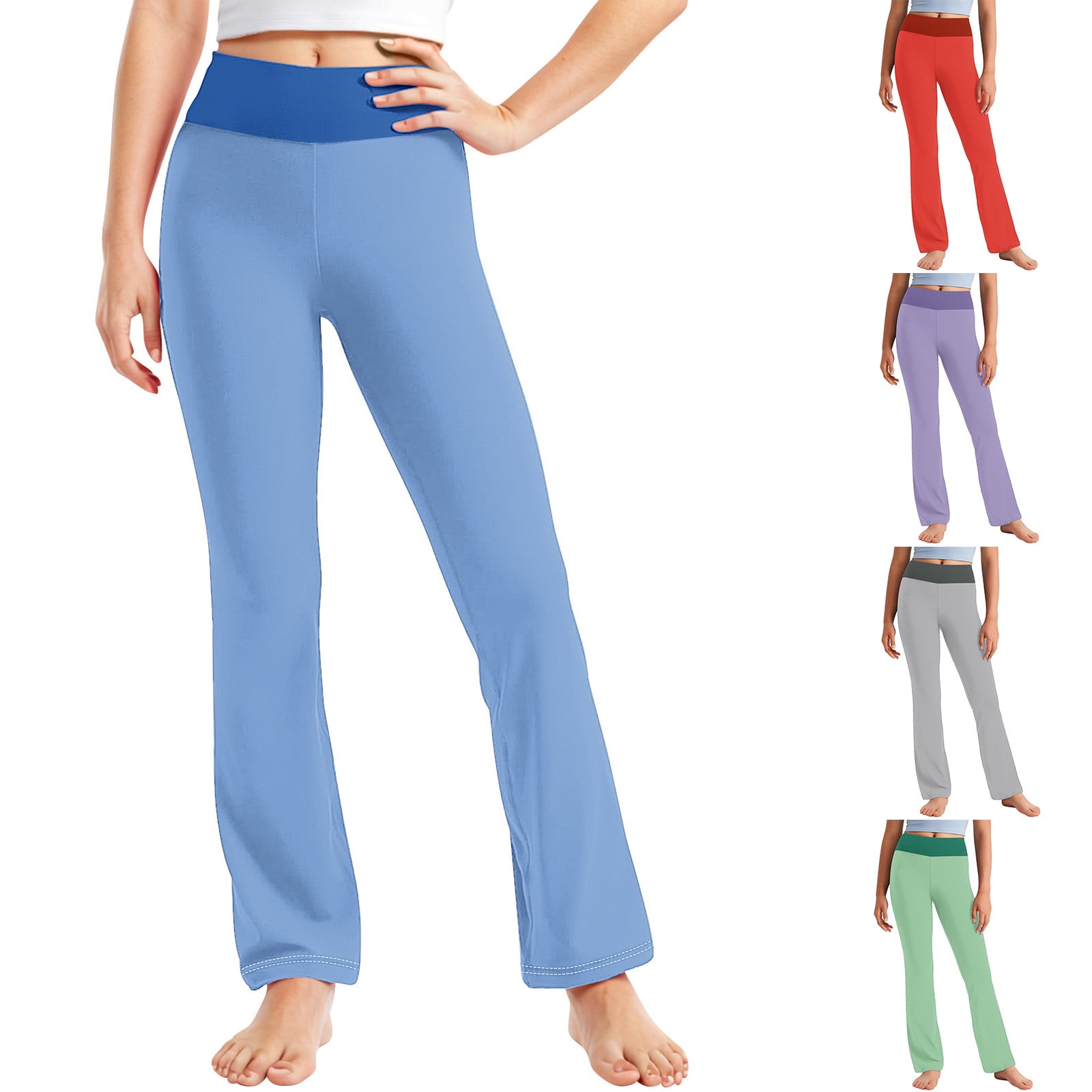 ATOGUTA Teen Girls Pants Size 2T-13 Stretch Pants Girls Elastic ...