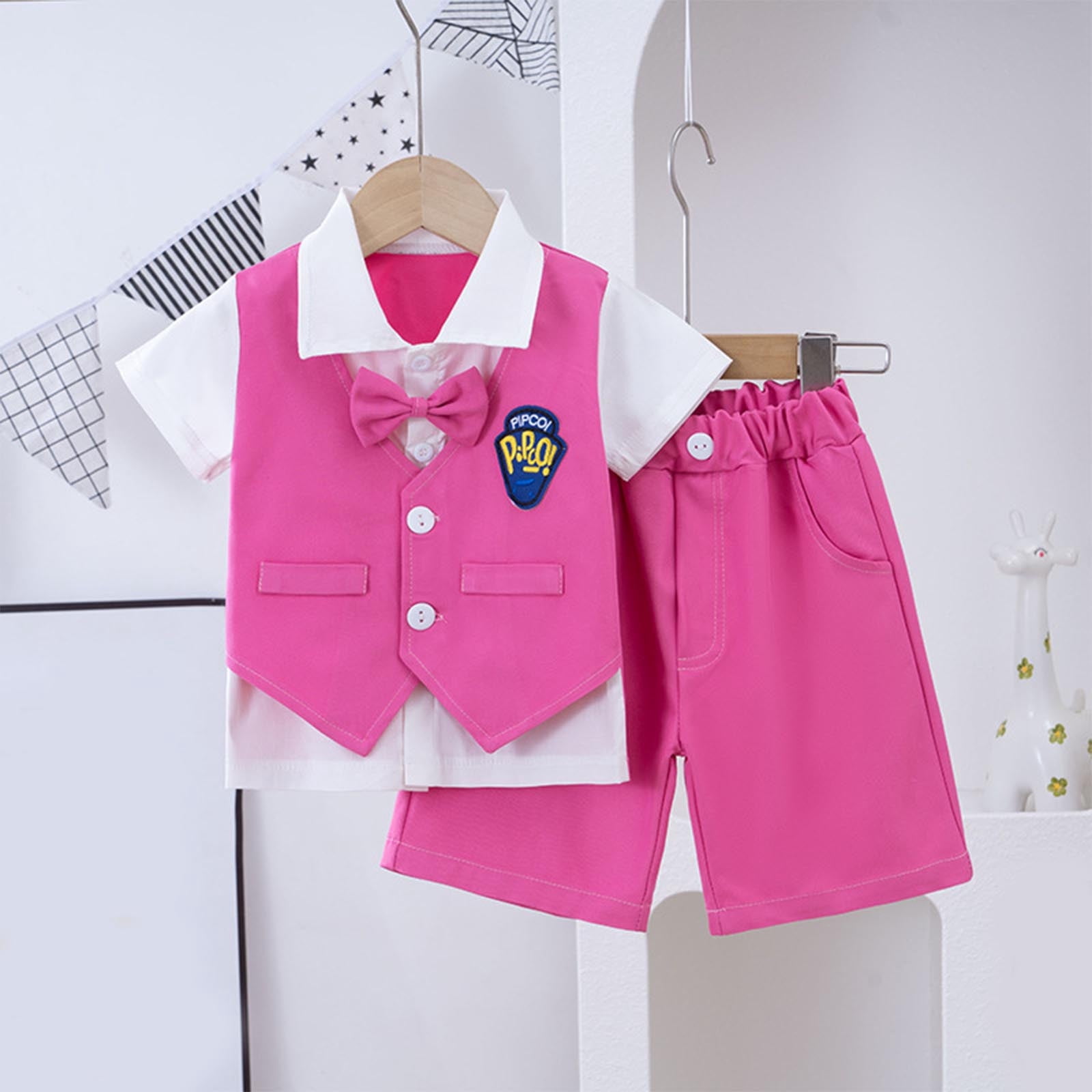 ATOGUTA Toddler Boy Summer Clothes Outfits Kids Lapel Short Sleeve ...