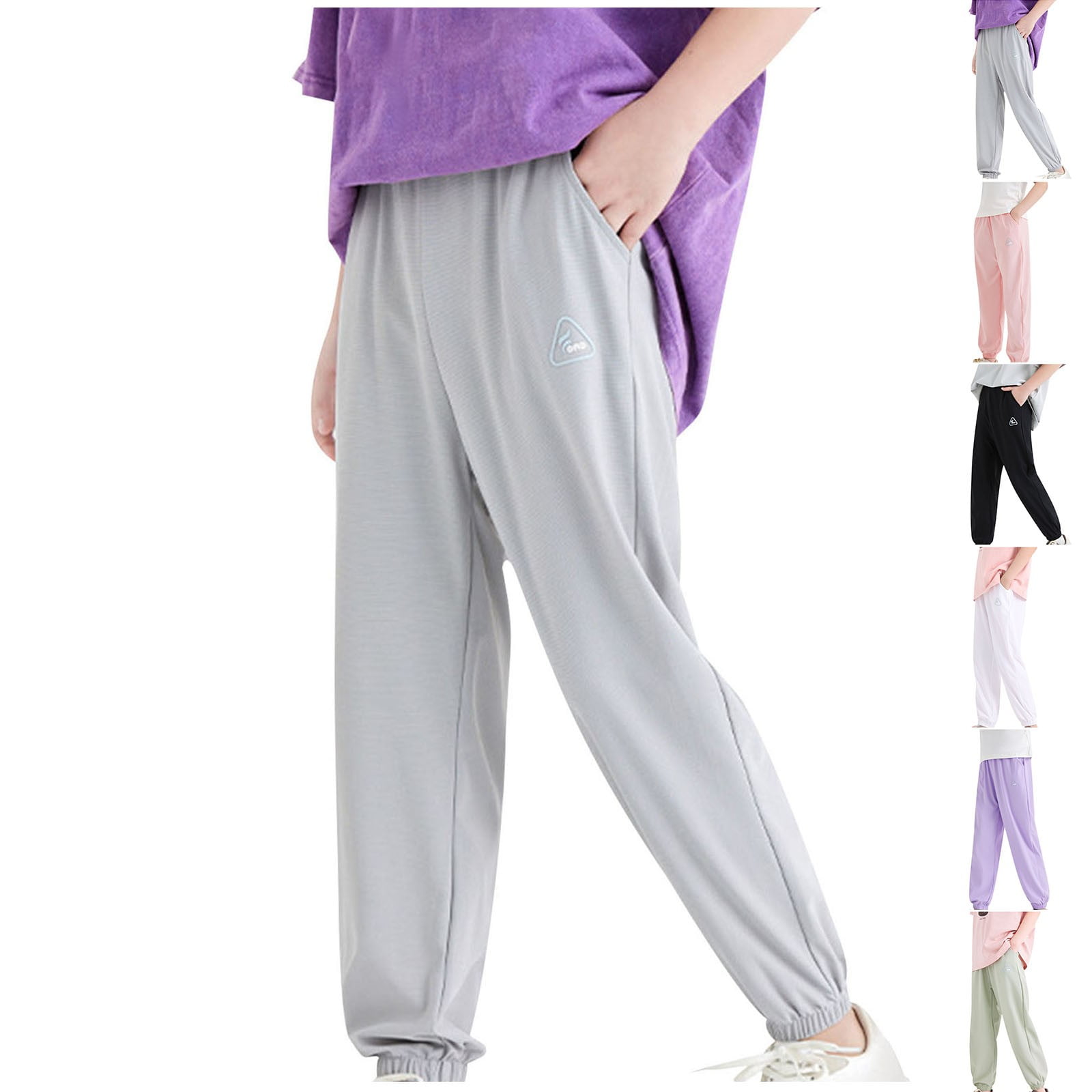 ATOGUTA Toddler Girl Pants Size 2T-16 Kids Casual Elastic Waist School ...