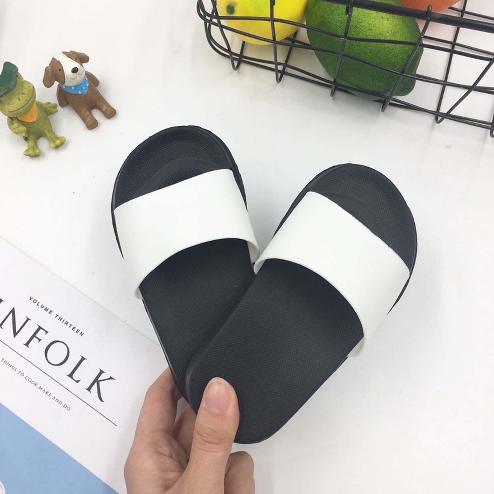 ATOGUTA Toddler Little Kids Slides Sandals, Summer Savings Comfort ...