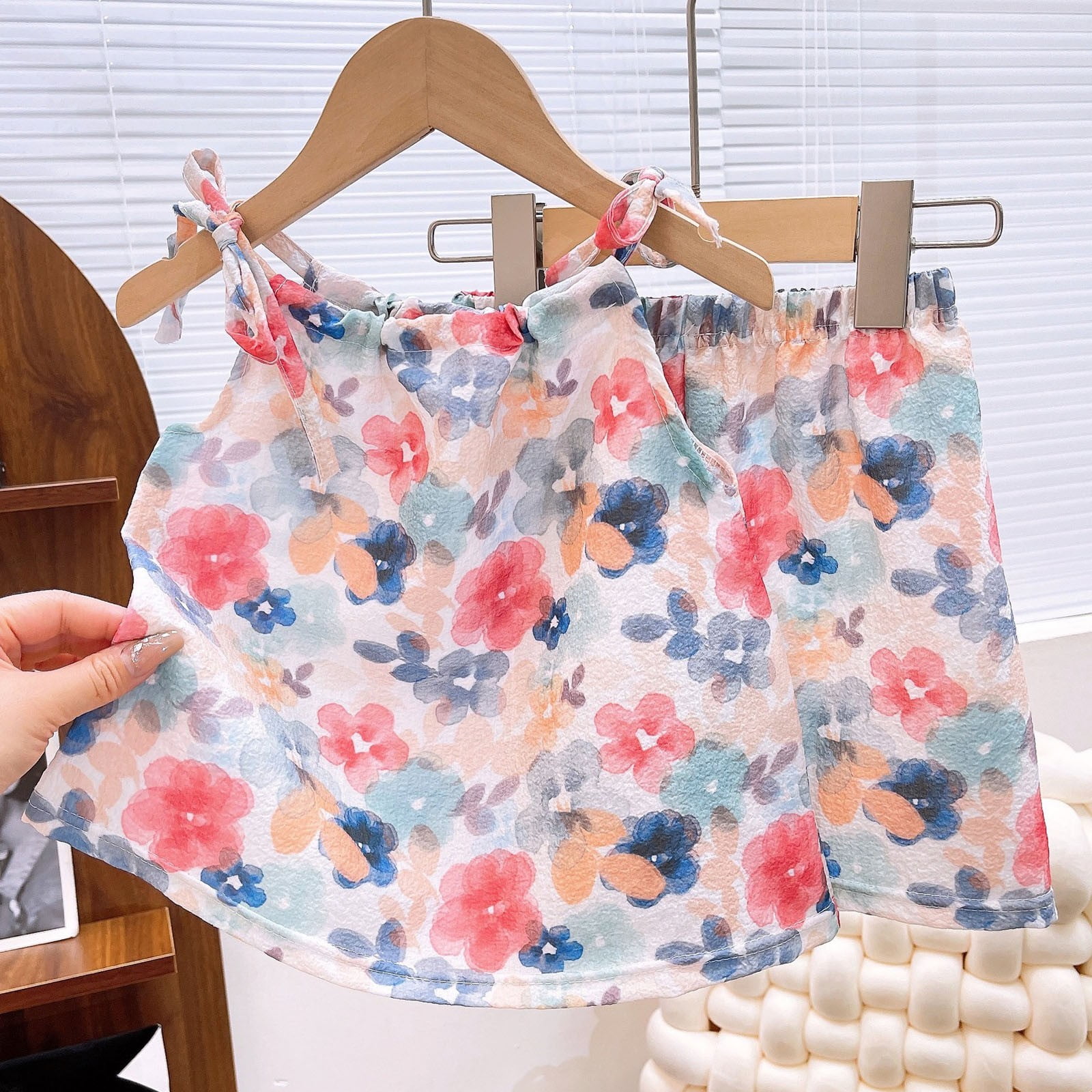 ATOGUTA Toddler Outfits for Girls 1T-12 Loose Spaghetti Strap Tank Top ...