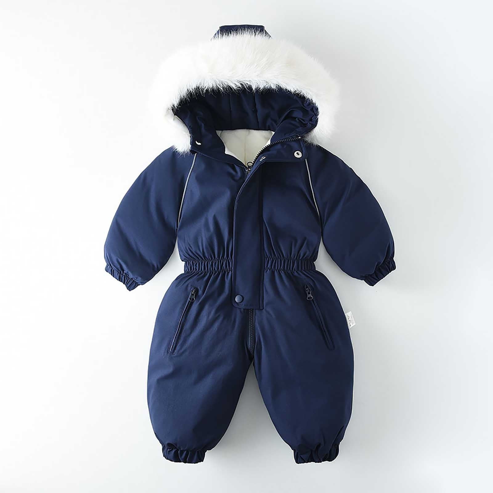 ATOGUTA Toddler Snowsuits Ski Suits Winter Fleece Coats Jackets Hooded ...