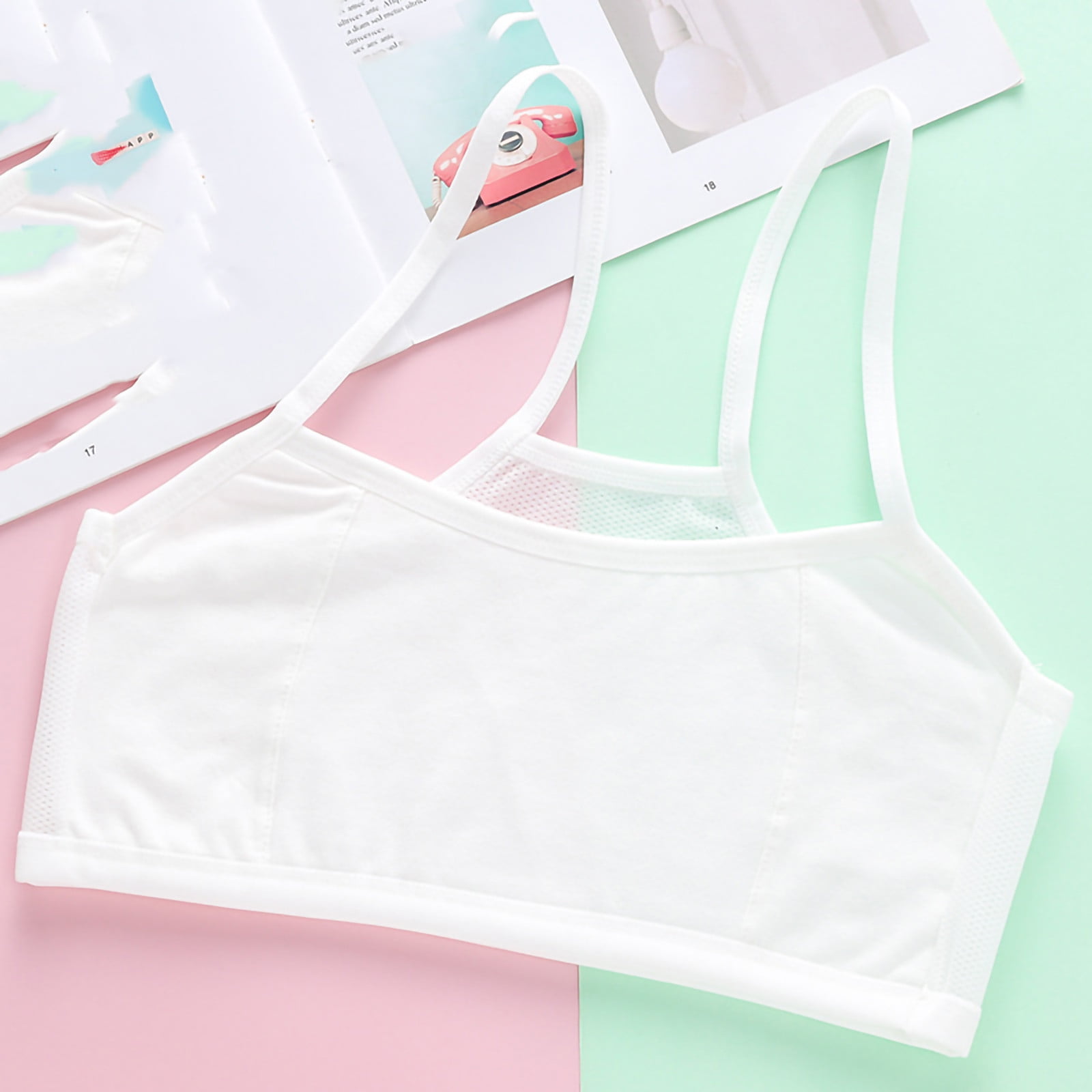 ATOGUTA Training Bras for Girls 7-9,Girls Training Bra Spaghetti Strap ...